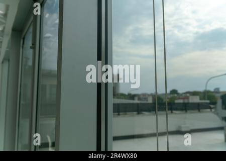 windows and construction detail of the air chambers and double glazing ...
