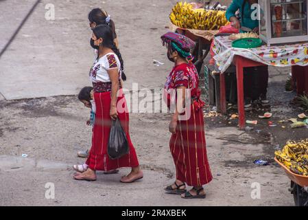 Ixil women, Nebaj, El Quiché, Guatemala Stock Photo - Alamy