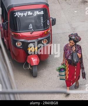 Ixil woman in Nebaj, El Quiché, Guatemala Stock Photo - Alamy