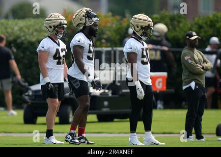 This is a 2023 photo of Ty Summers of the New Orleans Saints NFL ...