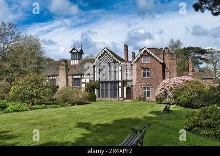 South front, Rufford Old Hall Stock Photo - Alamy