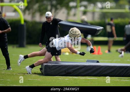 This is a 2023 photo of Ty Summers of the New Orleans Saints NFL ...