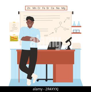 Computer science tutor isolated cartoon vector illustration Stock ...