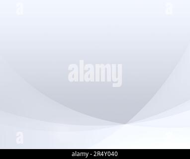 Curved and transparent white layers or lines on soft peach or light ...