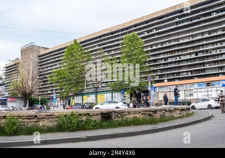 Soviet modernist architecture in Tbilisi - Georgia. Georgian Post 0102 ...