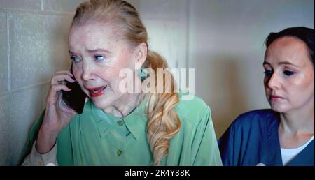 THE HAUNTING OF HELL HOLE MINE, from left: Tom Sizemore, Tori Lane Ross ...