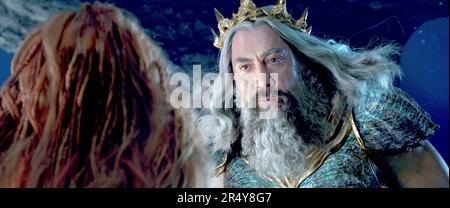 THE LITTLE MERMAID, from left: Halle Bailey as Ariel, Scuttle (voice ...