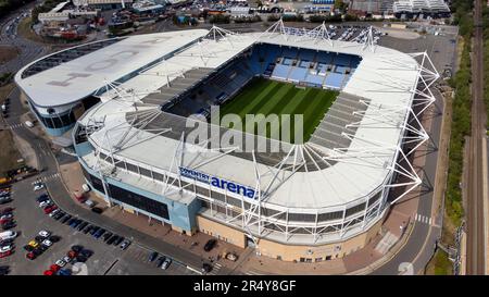 aerial view of The Coventry Building Society Arena in Coventry ...