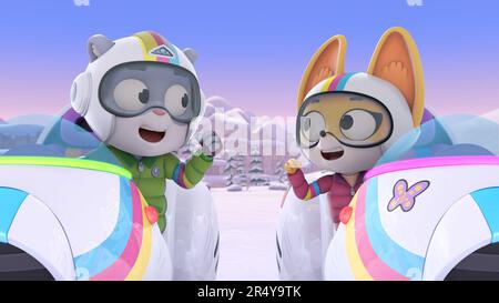 THE CREATURE CASES, from left: Sam Snow (left - voice: Shash Hira), Kit ...