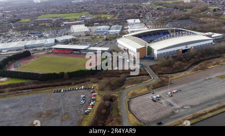 The DW stadium at Robin Park Wigan. DW Stadium, home of Wigan Athletic ...
