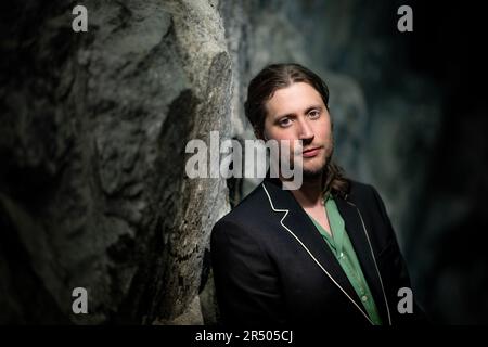Swedish Composer Ludwig Göransson in his studio in Los Angeles, USA, on ...