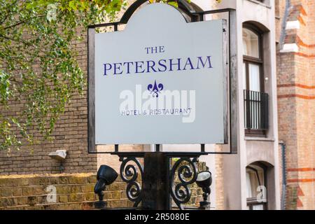The Petersham Hotel and Restaurant,London,England,UK Stock Photo - Alamy