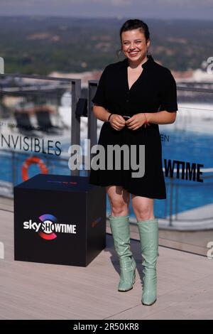 Actress Paula del Rio poses during the photocall for SkyShowtime's new ...