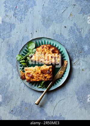 Welsh rarebit with watercress Stock Photo - Alamy