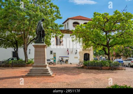 View of Parque Billini (City Park), Santo Domingo, Dominican Republic ...