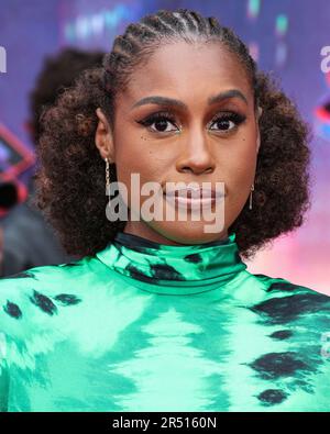 Issa Rae arrives at the LA premiere of "Insecure" season five on ...