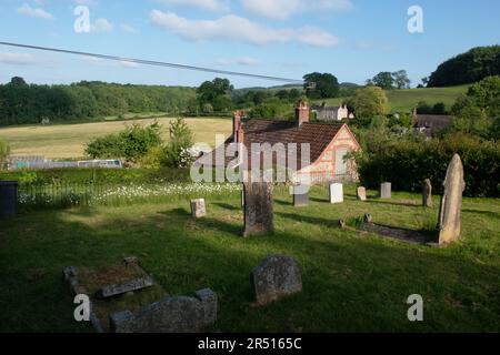 Graveyard, Horningsham, Wiltshire, England, UK Stock Photo - Alamy