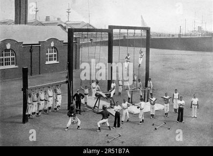 HMS Pembroke, Royal Naval Barracks, Chatham Dockyard, Kent Stock Photo ...