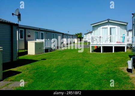 A view of the accommodation at Haven Holidays Weymouth Bay Caravan ...
