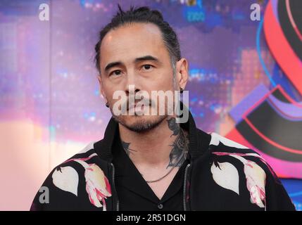 David Callahan arrives at the Sony Pictures Animation's SPIDER-MAN ...