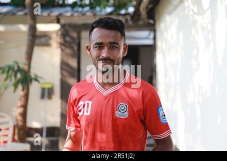 Mohammedan Sporting Club goalkeeper Sujon Hossain Stock Photo - Alamy