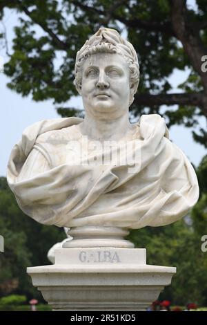 Bust of Galba, born Servius Sulpicius Galba, 3 BC – AD 69. Sixth Roman ...