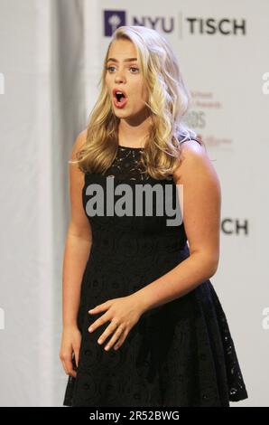 Renee Rapp performing in the Medley Group Judging Session in Burrows ...