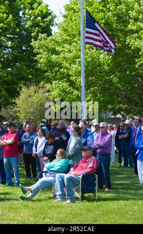 Memorial Day Event. Dennis, Massachusetts, (Cape Cod) , USA. A ...