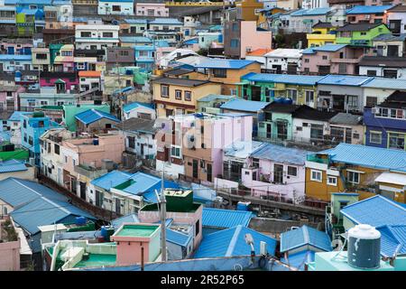 City view Gamcheon Cultual Village, Busan, South Korea Stock Photo - Alamy