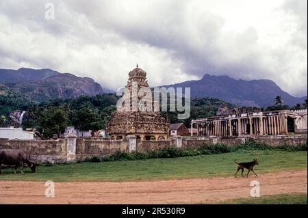 The Chitra Sabha, one of the five major Nataraja temples in Courtalam ...