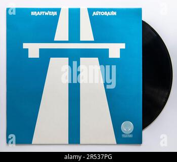 LP cover of Autobahn, the fourth studio album by German electronic ...