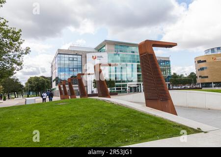 The Teeside University library in Middlesbrough,England,UK Stock Photo ...