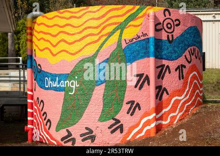 Tim Bowtell and Ruby Parr Water Tank Art, Toolangi, Victoria, Australia ...