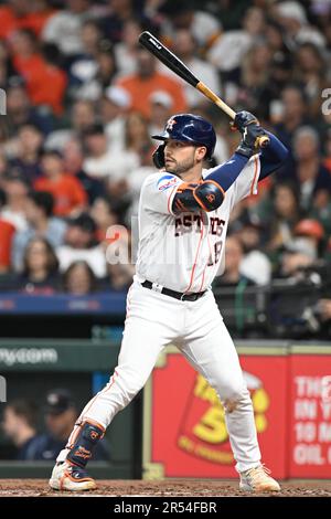 Houston Astros catcher Cesar Salazar baseball practice in Houston ...
