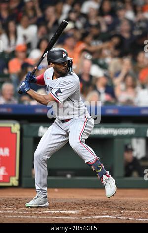 Minnesota Twins center fielder Michael Taylor returns to the dugout ...