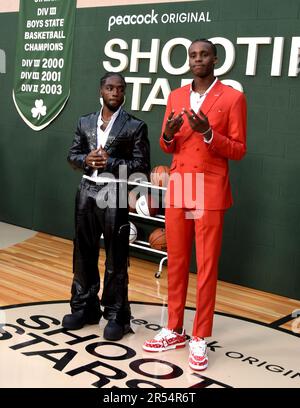 SHOOTING STARS, Marquis Mookie Cook, as LeBron James, 2023. © Peacock ...