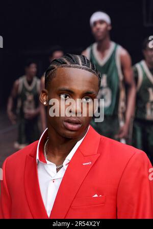 SHOOTING STARS, Marquis Mookie Cook, as LeBron James, 2023. © Peacock ...