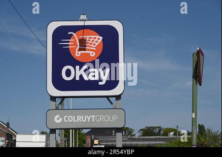 Branch of a OKay supermarket Stock Photo - Alamy