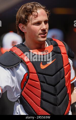 Baltimore Orioles' Adley Rutschman in action during a baseball game ...