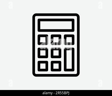 Simple calculator icon. Accounting and calculation. Calculation process ...