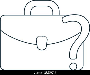 Trade secret icon. Monochrome simple sign from intellectual property ...