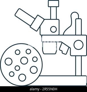 Pathology icon. Monochrome simple sign from medical speialist ...