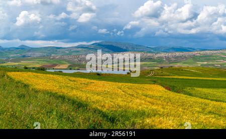 The nature around Red River (Kizilirmak in Turkish) once known as the ...