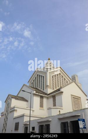 St. Peter's Cathedral in Rabat Morocco Building Exterior Stock Photo ...