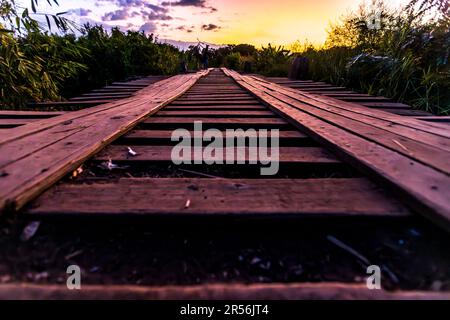 Bridge access washed away by cyclone Freddy in Mpotola, Malawi Stock ...