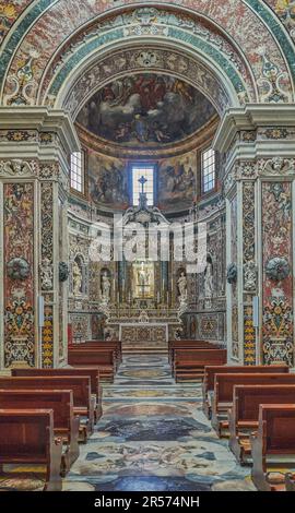 Taranto, Italy - November 2, 2022: The sacred sculptures and he marble ...