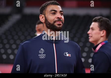 AUG 7, 2021 - Tokyo, Japan: Earvin NGAPETH #9 of Team France in the ...