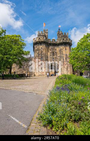 The front entrance to HM Prison Lancaster was an English prison located ...