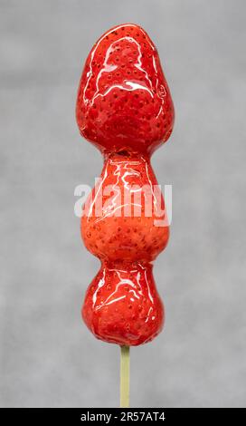 Japanese Strawberry Candy, ichigo ame, Tokyo, Japan Stock Photo - Alamy