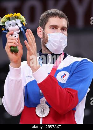 AUG 7, 2021 - Tokyo, Japan: Maxim MIKHAYLOV #17 of Team Russia in the ...